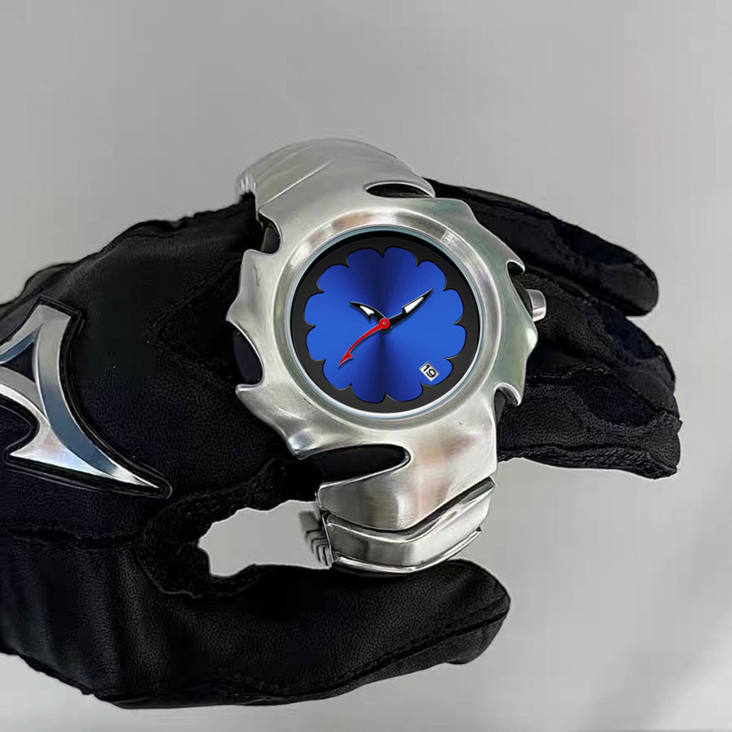 PINTIME y2k Special-Shaped Creative Blade Retro Men's Watch ins Niche ...
