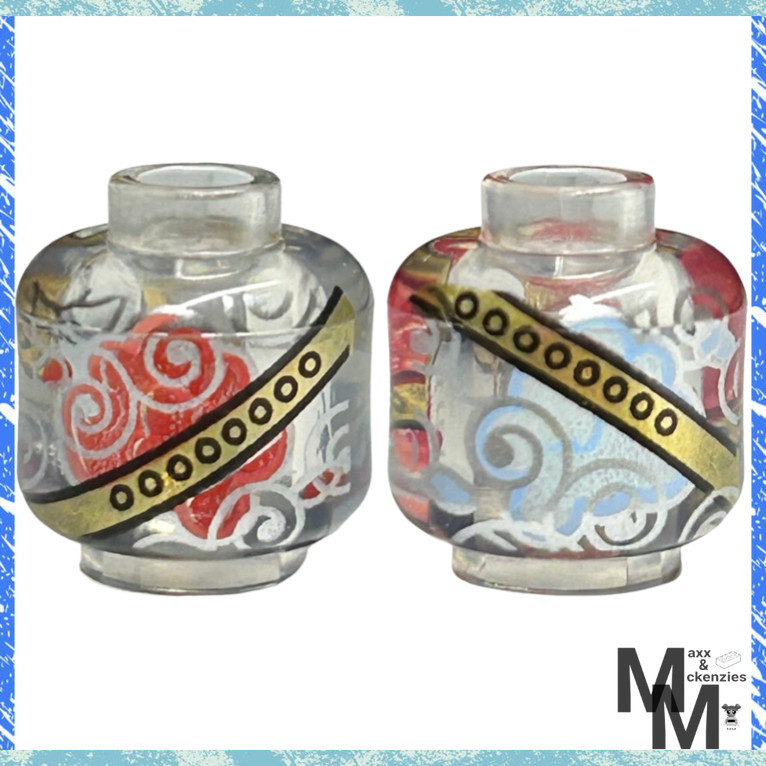 Head without Face Remembrall with Silver Swirls (3626pb3351 ...
