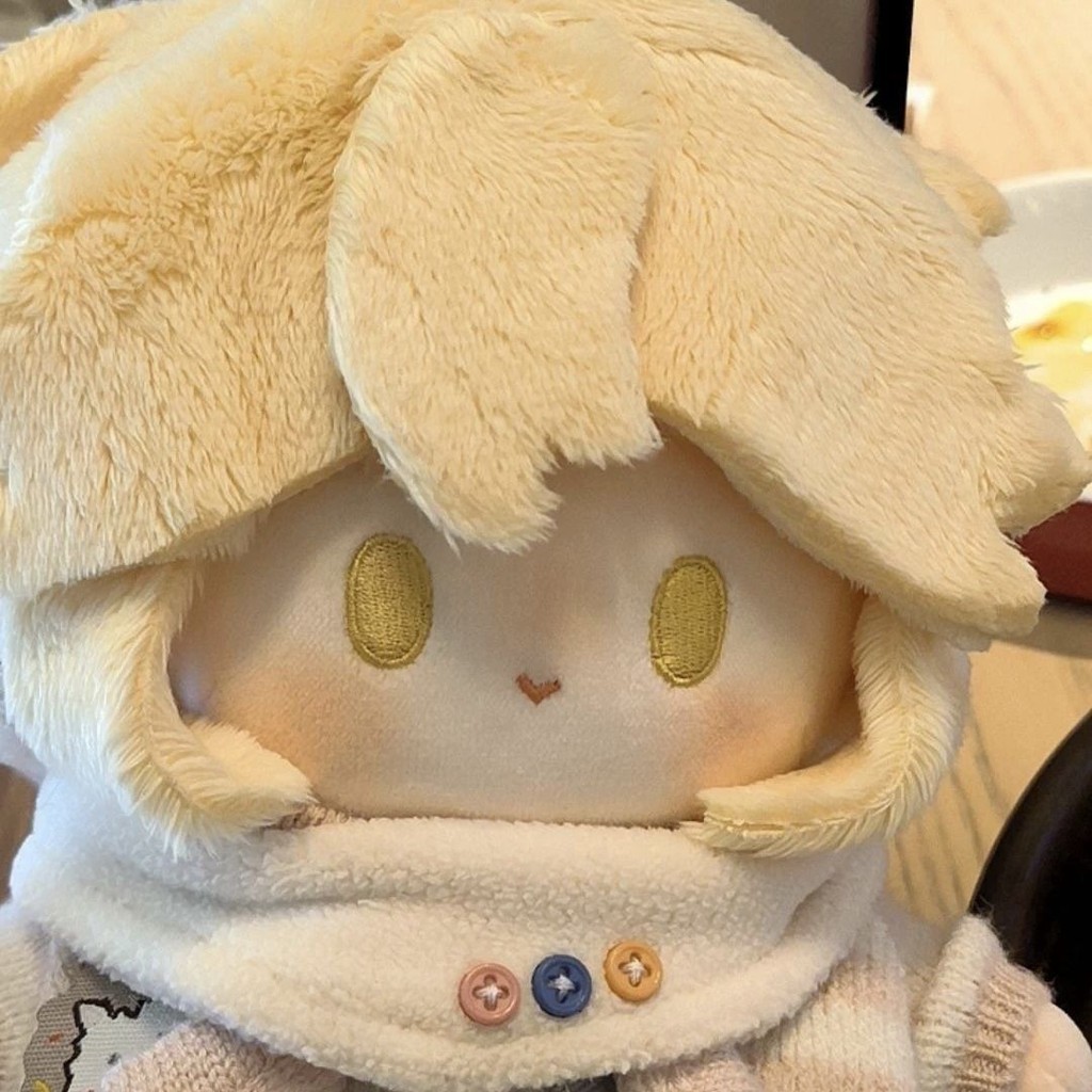 Genshin Aether Cotton Doll 20cm Traveler Cute Plush With Braids Doujin ...