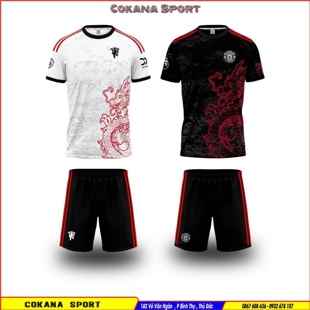 Manchester United football shirt - latest model mu dragon football ...