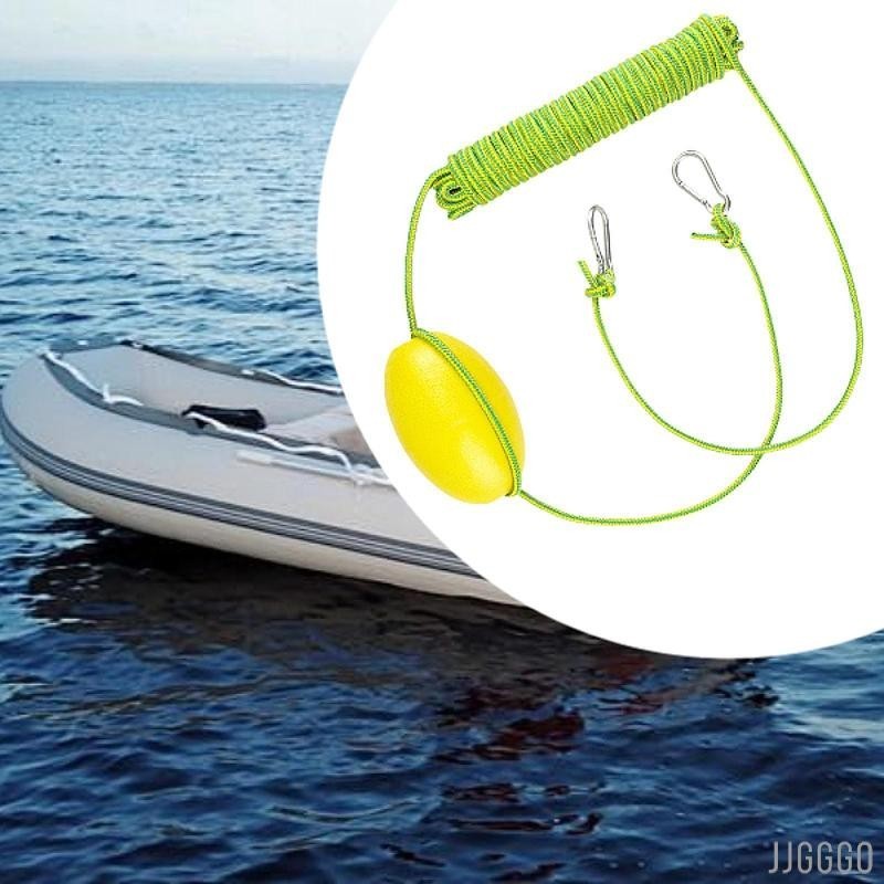 [Jjgggo] 30ft Marine Rope, Tow Line, Kayak Boat Buoy, Harness, Leash ...