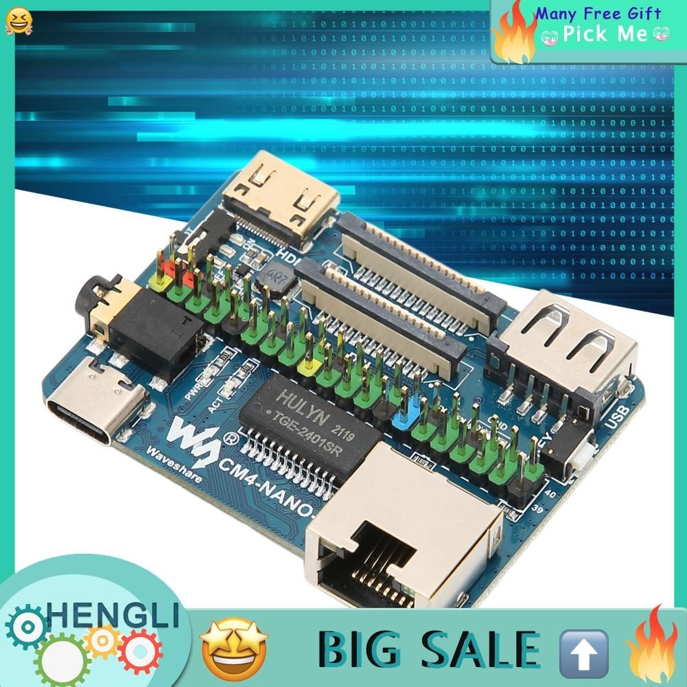 Hengli 4K 30fps Module 4 Board Mini Base For CM4 Multi Interface ...