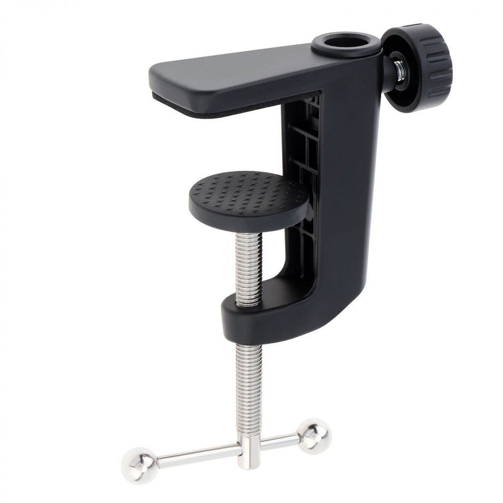 Metal Desk Clamp Table Mount Clamp Mic Clamp Holder for Microphone Arm ...