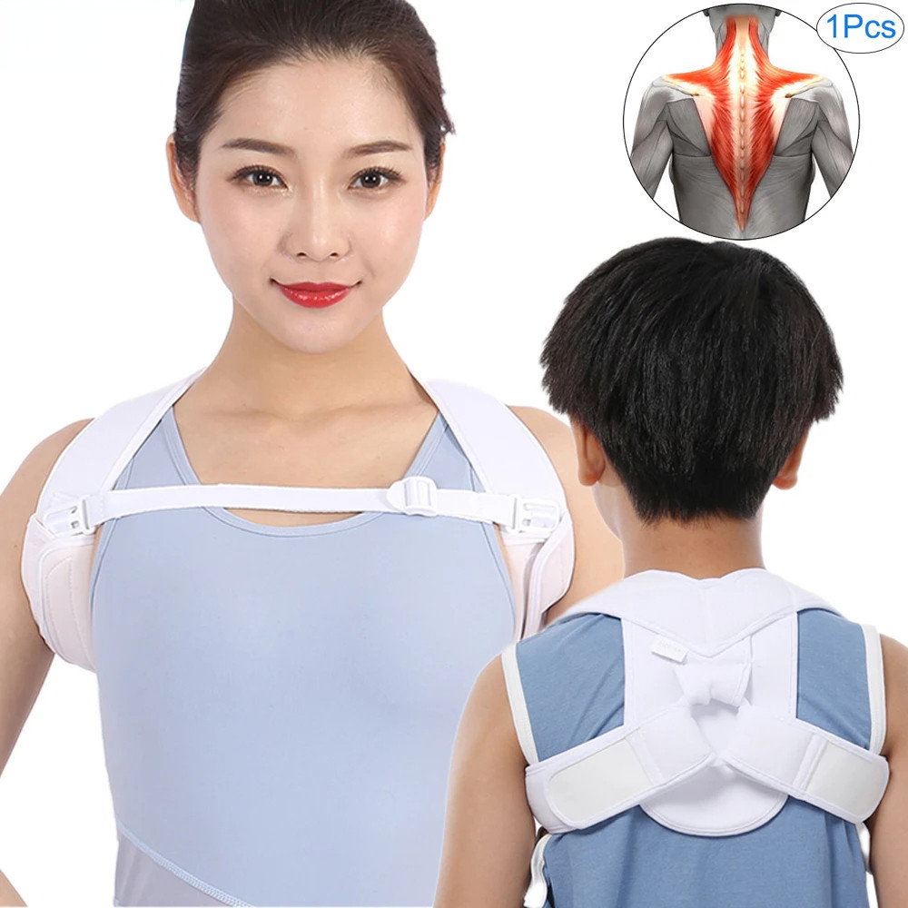 1Pcs Clavicle Brace,Posture Back Brace for Adult Kid,Broken Collarbone ...