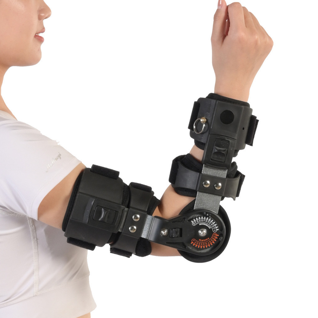 Hinged Elbow Brace Support Adjustable Post Op Elbow Brace Arm Brace ...