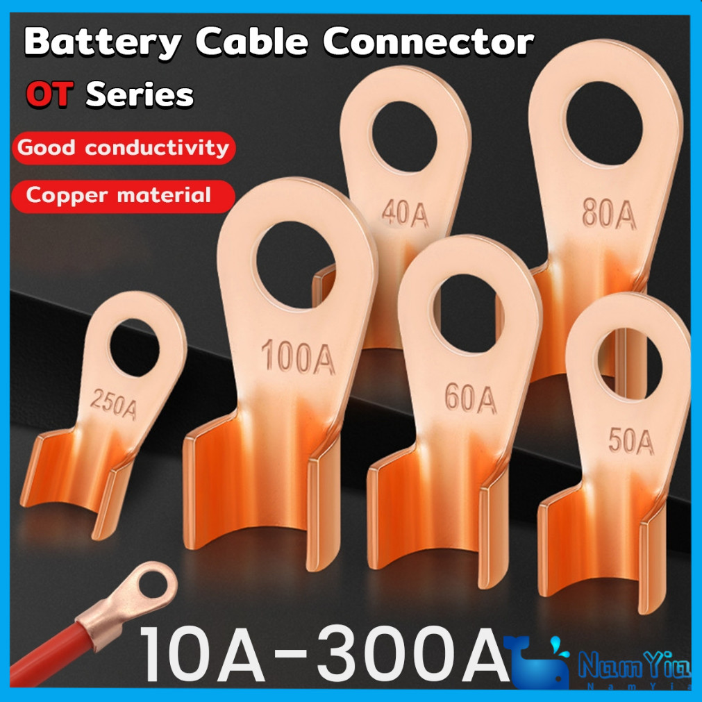 NamYia Terminal OT Series 10A-50A Splice Wire Dia Copper Circular ...