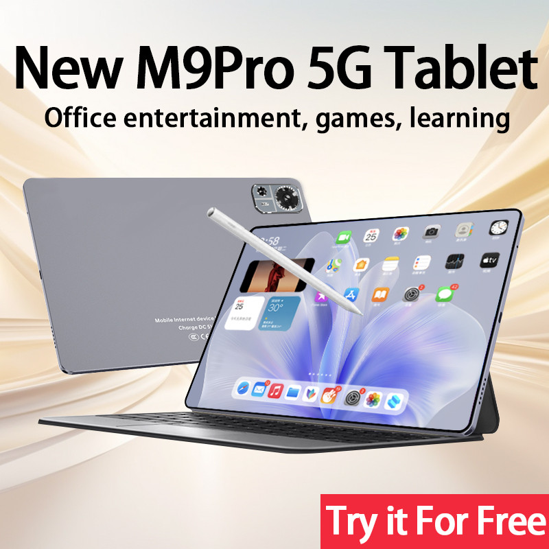 Tablet Galaxy Tab M9pro Slim Eye Protection Screen Tablet PC 10.8 Inch 16GB+1024GB Smart Android ...