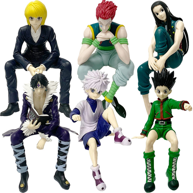 23CM HUNTER X HUNTER GON·FREECSS Killua Zoldyck Kurapika Chrollo ...