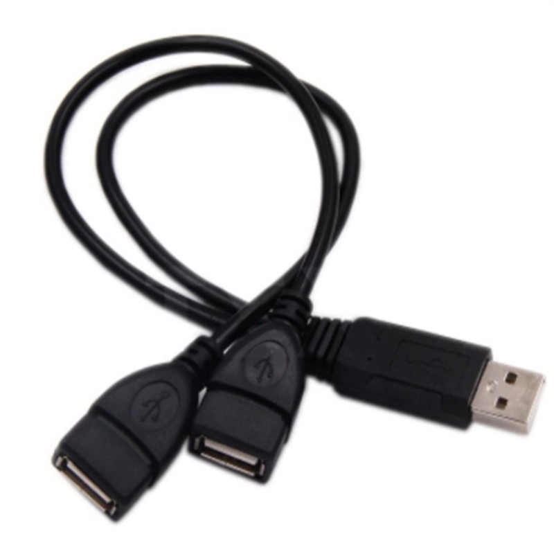 EZ USB 2 0 Male to Two USB Female Splitter Cable for Charging and Data ...