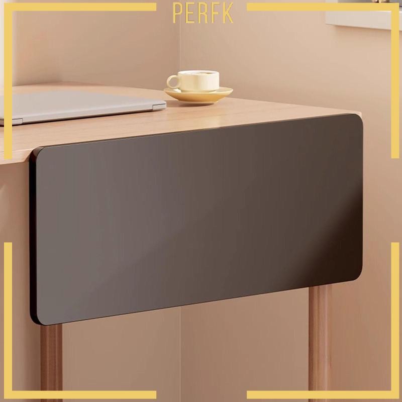 [Perfk] Desk Extender Tray Folding Table Mount Desktop Extension Board ...