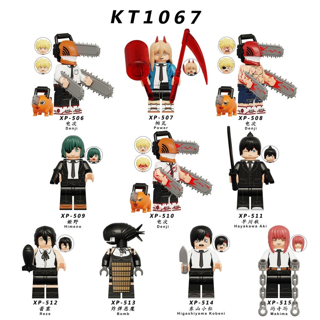 Anime Series Chainsaw Man Hime no Angel Demon Pawa Electric Assembly ...