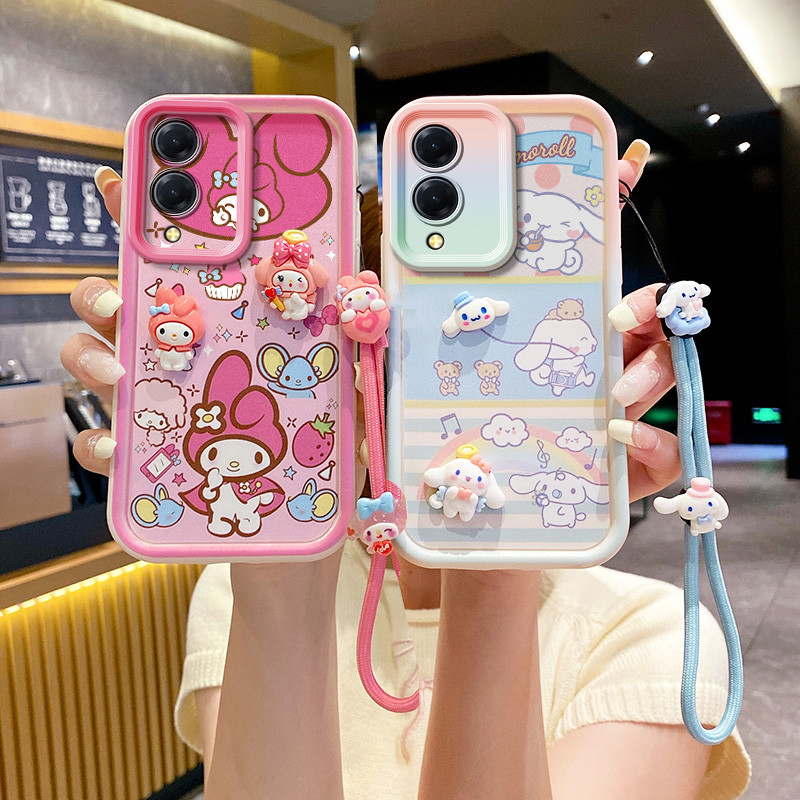 Cute 3D Doll phone case for vivo y17s case | Shopee Philippines
