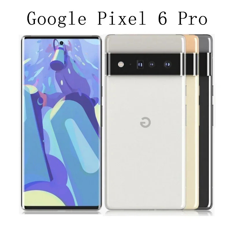 Google Pixel 6 Pro 5G Mobile Phone 6.7'' 12GB+128GB/256GB/512GB ROM NFC ...