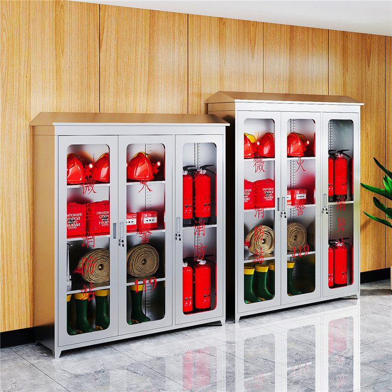 Stainless Steel Fire Cabinet Outdoor Mini Fire Station Emergency ...