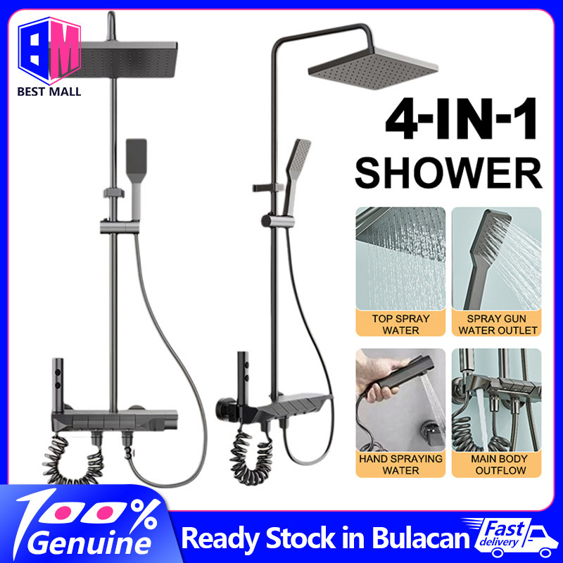 4 In 1 Shower Set With Faucet Bidet Shower Set Hot And Cold Hot And ...