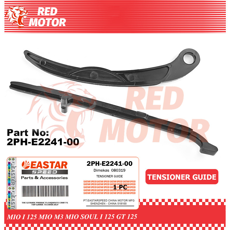 CHAIN GUIDE Pair Tensioner Guide 2PH Mio i 125 Mio M3 MIO SOUL I 125 GT ...