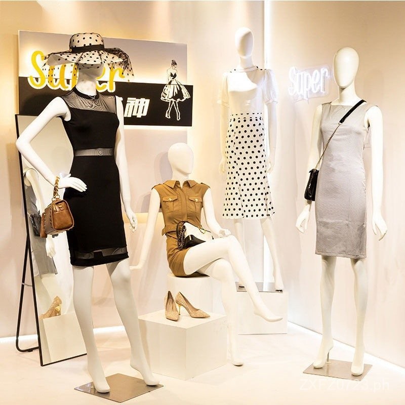 Dummy Mannequin Model Half-body Sitting Display Stand Full-body ...