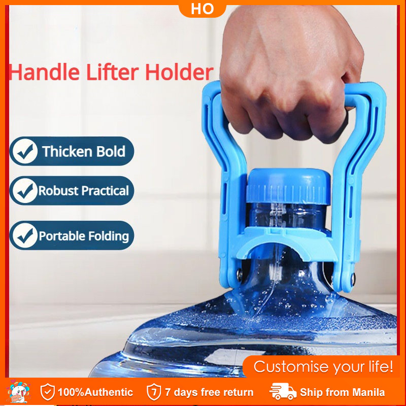 Round Blue Handle Lifter Holder for Gallon Water Container Water ...