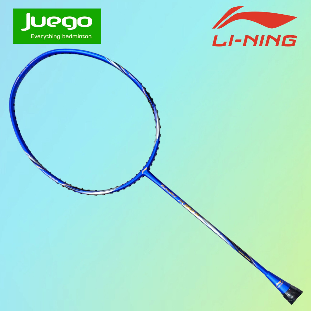 Li-Ning Badminton AYPR 142 4 TURBO X 80 III Badminton Racquets Blue ...