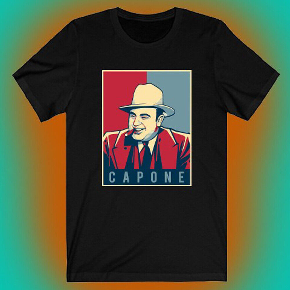 Al Capone Alcapone American Gangster Mafia Movie Grey T-Shirt | Shopee ...