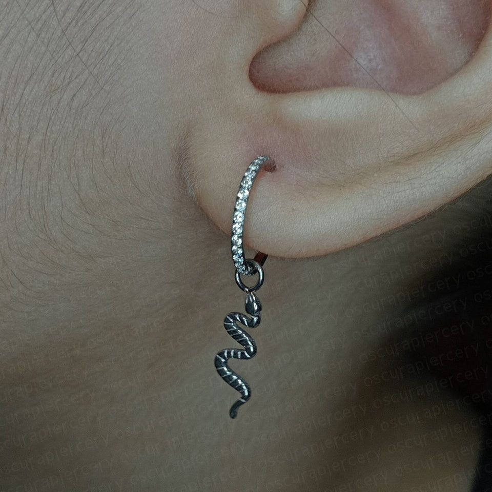 SNAKE CHARM | Implant Grade Titanium | Shopee Philippines