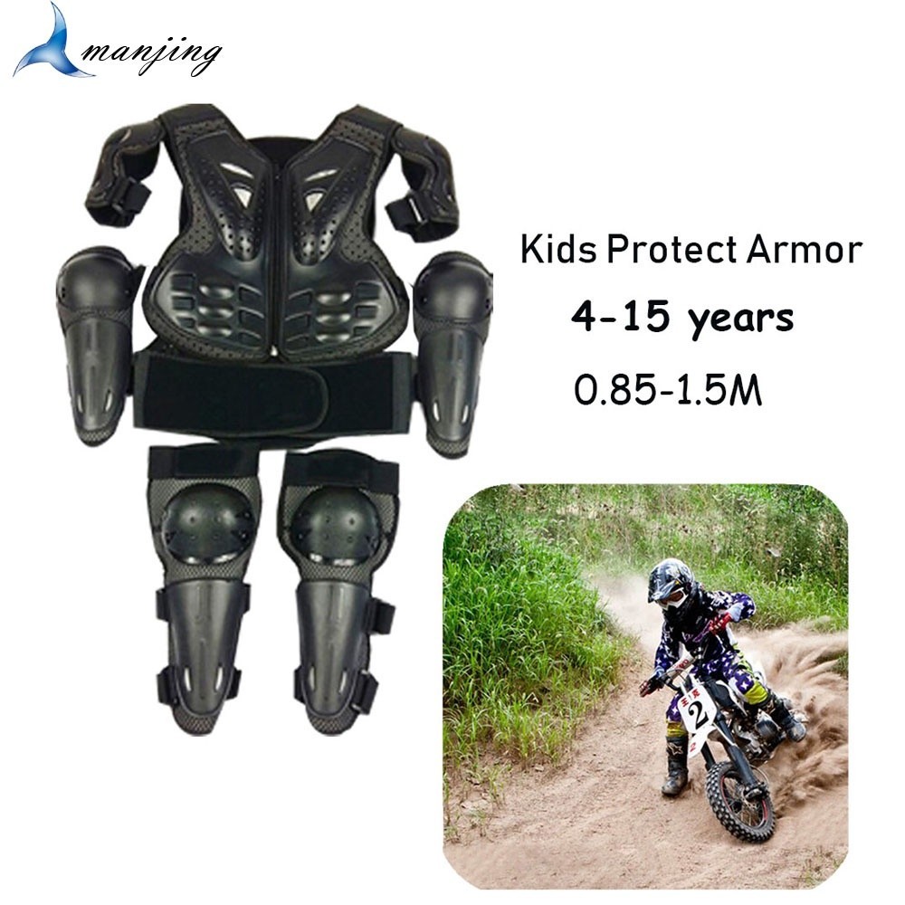 Child Bady Full Body Protector Vest Armor Kids Motocross Armor Jacket ...