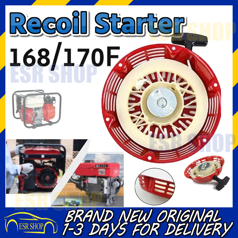 Recoil Starter for Gasoline Engine PumpFor Honda 168F 170F GX390 ...