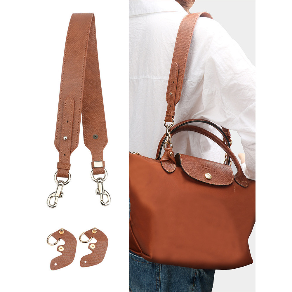 LP leather new wide shoulder strap suitable for longchamp large and ...