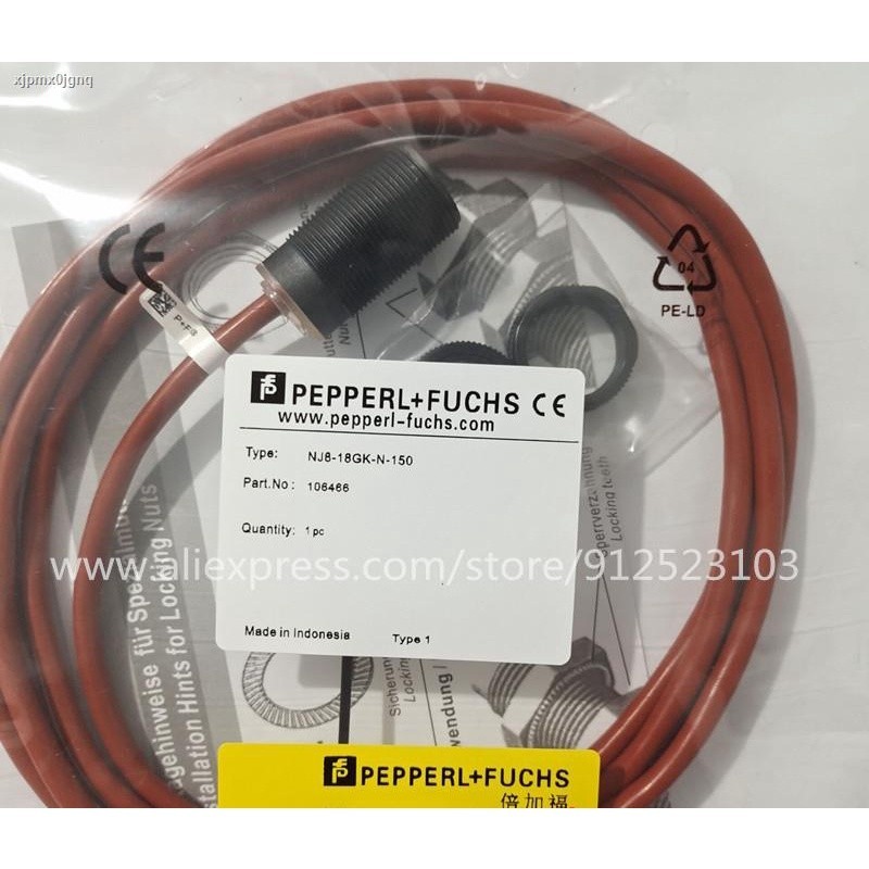 NJ5-18GK-N-150 NJ8-18GK-N-150 P+F Inductive Proximity Switch Sensor New High-Quality | Shopee ...