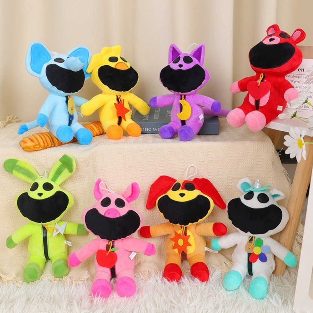 23 x 30cm Plush Toys Poppy Playtime 3 Smiling Critters Cat Nap Stuffed ...
