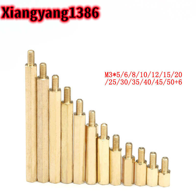 M3 hexagonal copper column/screw single head isolation column M3 * 5/6 ...