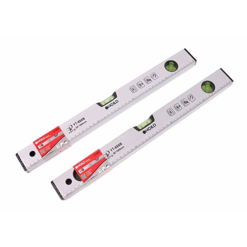 300-1000mm Aluminum Alloy Magnetic Level Bar Strong Magnetic Measuring ...