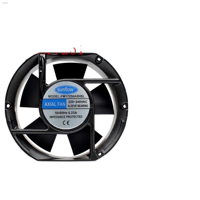 New FM17250A2HBL/HSL 220V/380V 0.23A cooling fan 17251 chassis fan ...