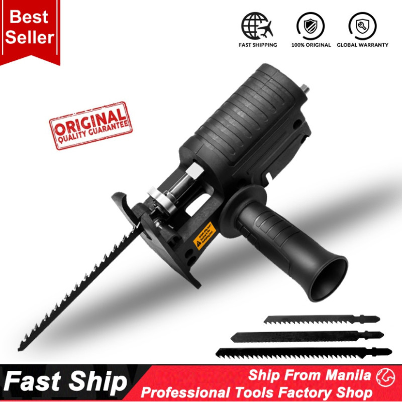 【COD&Ship In 12h】Portable Reciprocating Saw Modified Electric Drill ...
