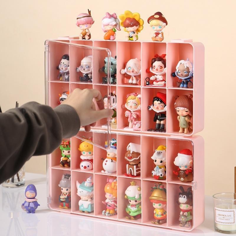 My Blind Box Storage Display Stand Acrylic Transparent Anti-dust Multi ...