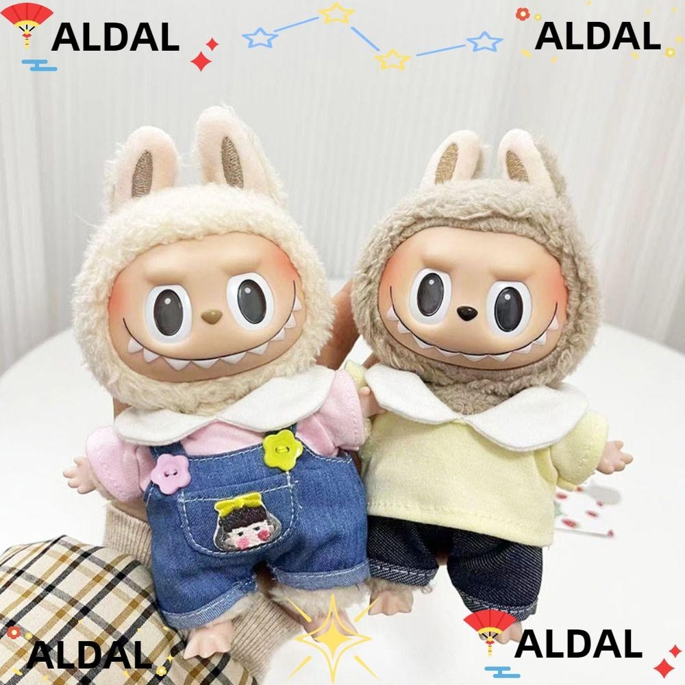 ALDAL Labubu Doll Clothes, Cotton Labubu Time To Chill Filled Doll ...