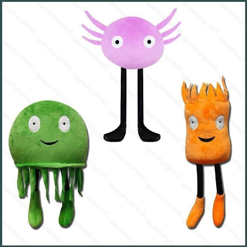 KinitoPet Plush Dolls Kinito The Axolotl Jade The Jellyfish Sam Stuffed ...
