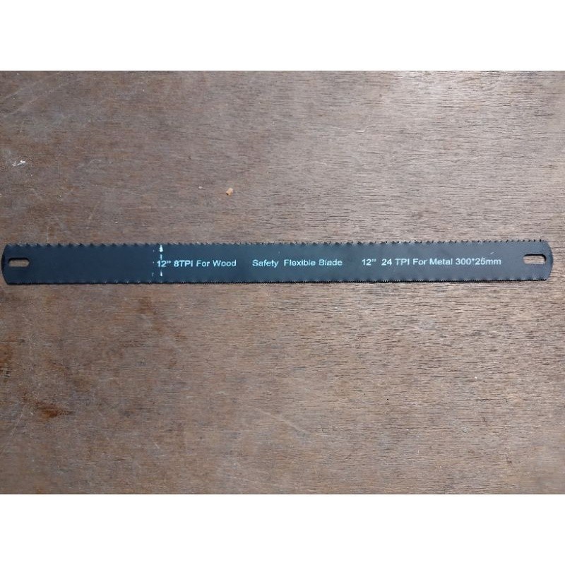 ROSCO REVERSIBLE HACKSAW BLADE 12 INCHES SAFETY BLADE LAGARING BAKAL ...