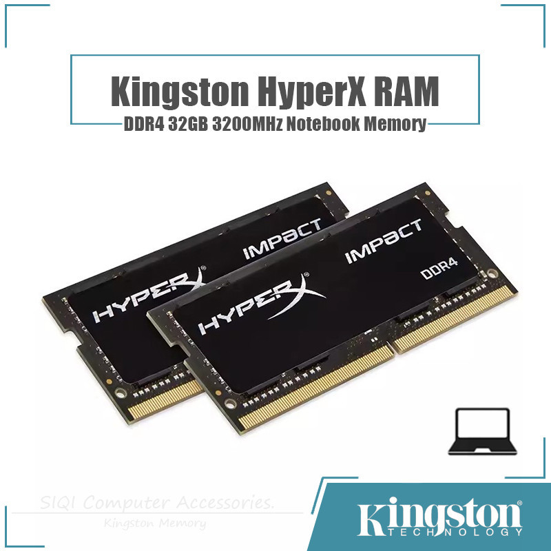 Kingston HyperX FURY 32GB DDR4 3200MHz Laptop RAM Memory Built-in ...