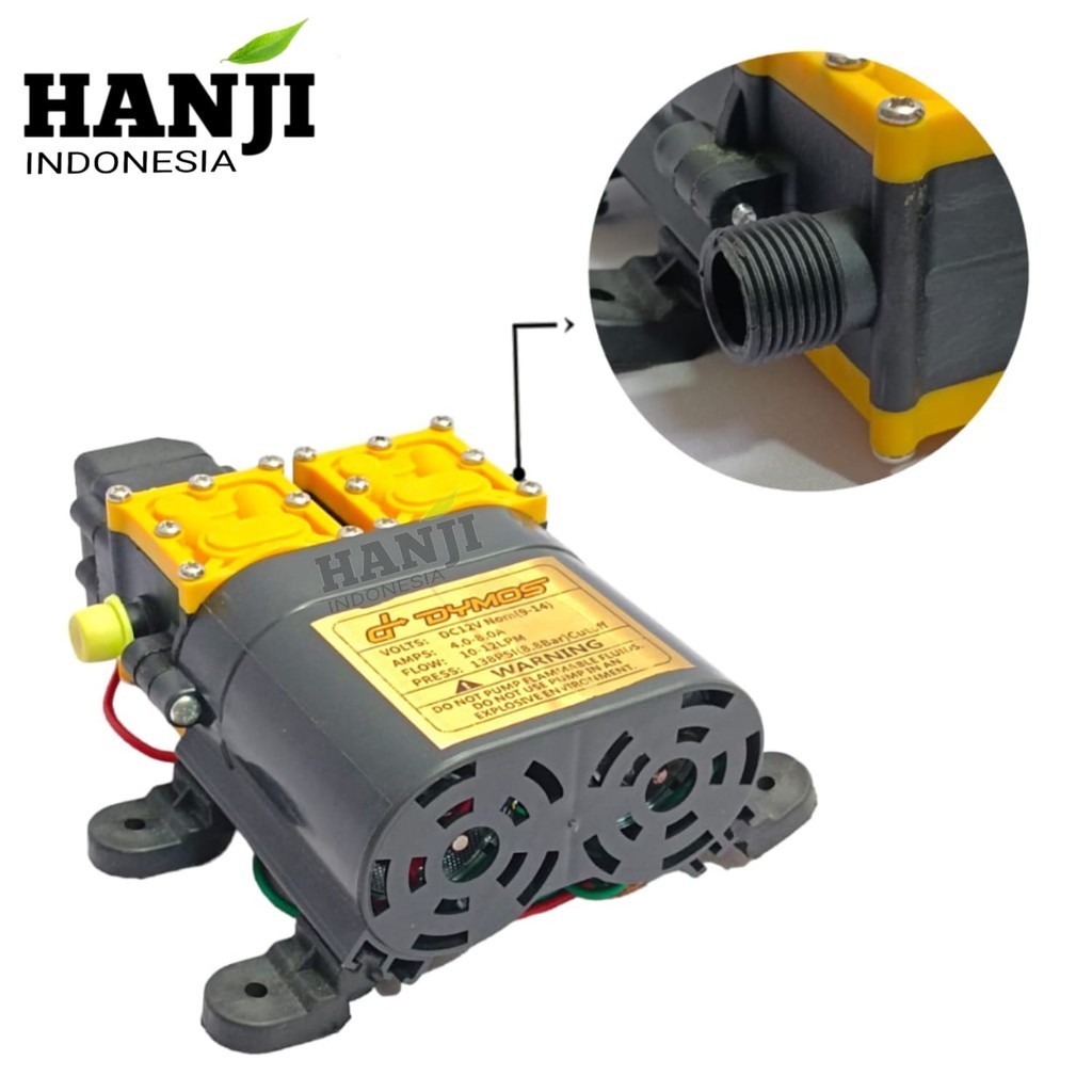 Dc double sprayer electric pump 40-80A 138 psi | Shopee Philippines