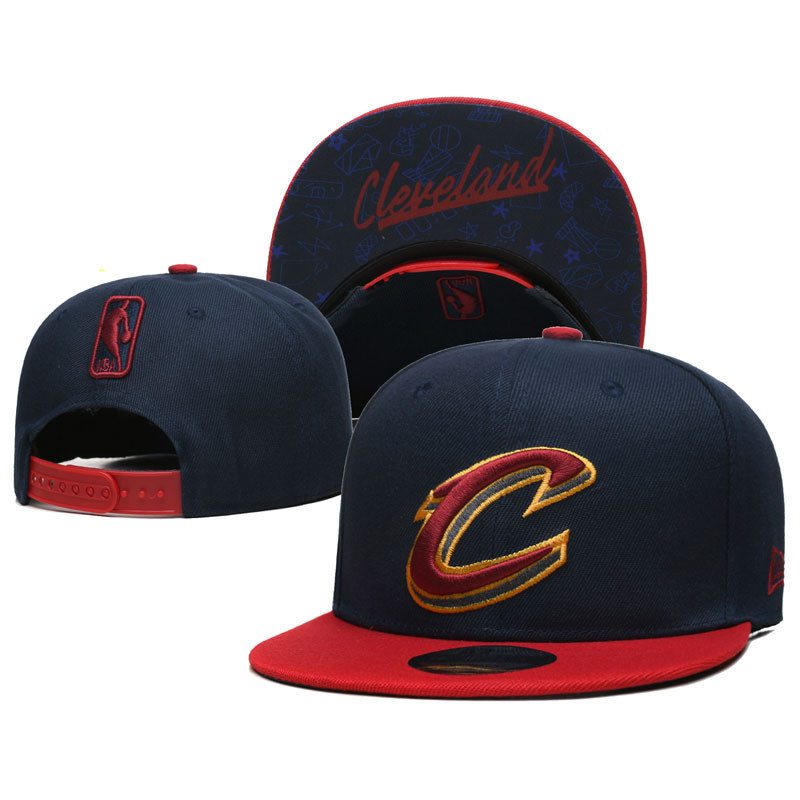 NBA Basketball Team Baseball Caps Cleveland Cavaliers Couple ...
