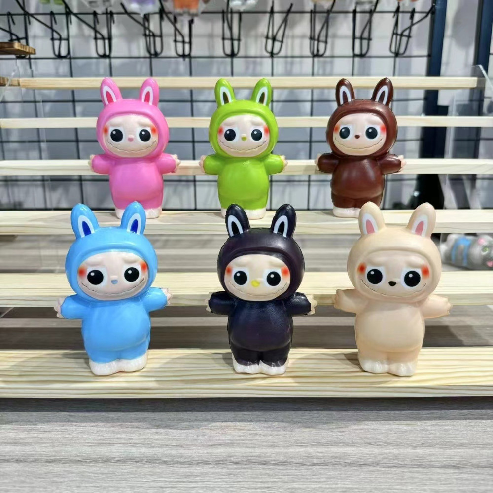 Cartoon Labubu Squishy Decompression Toy Children Slow Rebound Cute ...