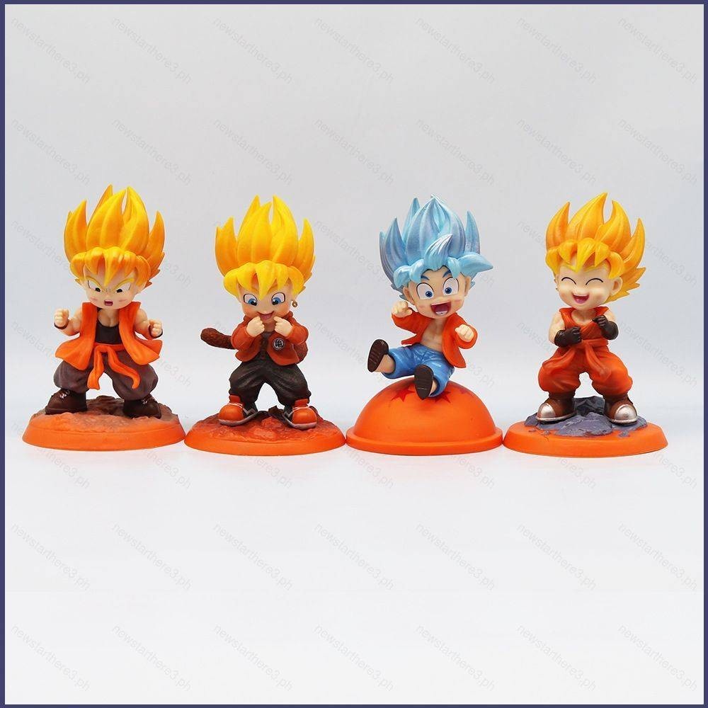 YE DRAGON BALL Action Figure Son Goku fashion Laughing version Cross ...