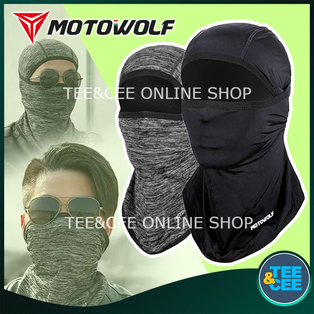 Motowolf Sun Protection Balaclava, Comfort Fit Face Mask with Long Neck ...