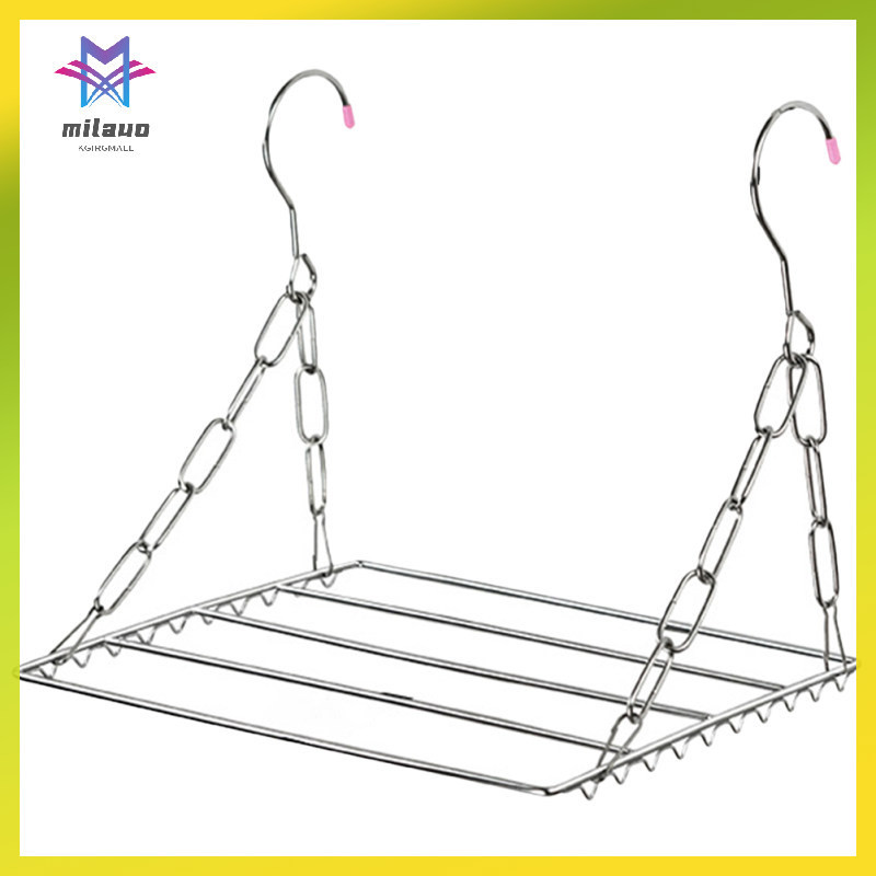 Outfit Hangers Clothes Drying Rack Folding Indoor Retractable Washing ...