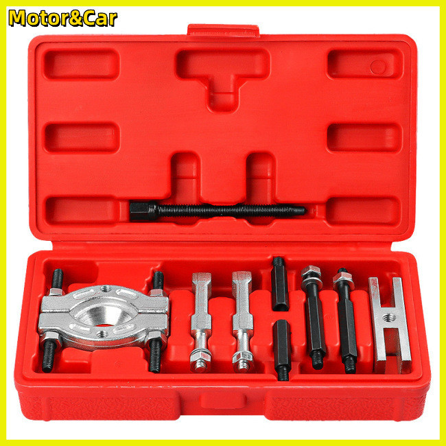 jianting 9Pcs Bearing Puller Set, Heavy Duty Steel Pinion Wheel Bearing ...