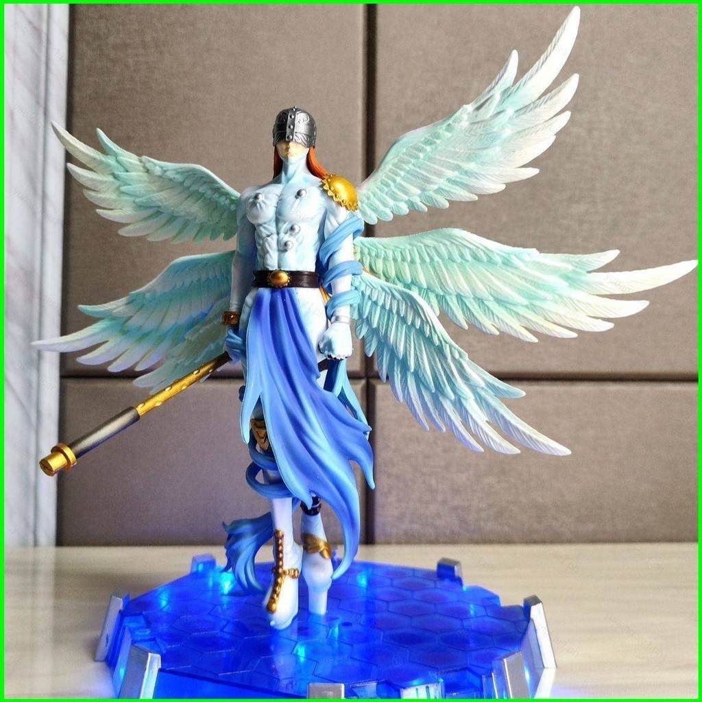 YB1 Digimon Adventure Action Figure Angemon Six wings A Digimon that ...