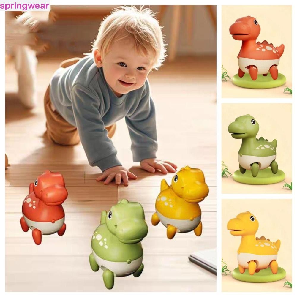 SPRINGWEAR Electric Crawling Dinosaur Toys, Electric Early Education ...
