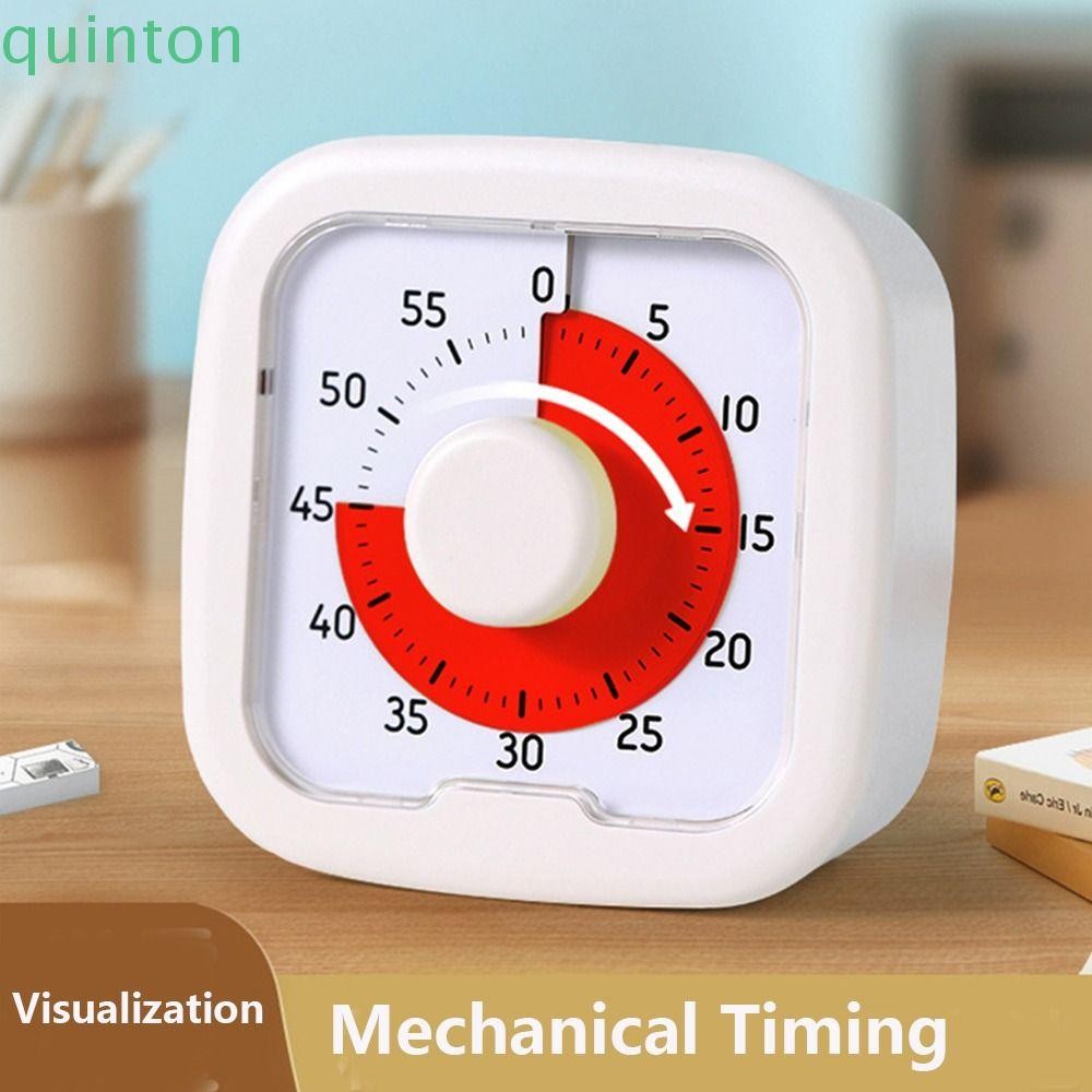 QUINTON Visual Timer, Silent 60-Minute Countdown Timer, Convenient ...