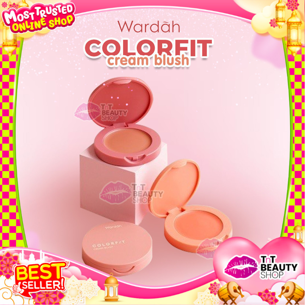 Wardah Colorfit Cream Blush - Blush On Cream | Tnt Beauty Shop | Shopee ...